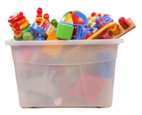 Toddler Box of Toys & Books