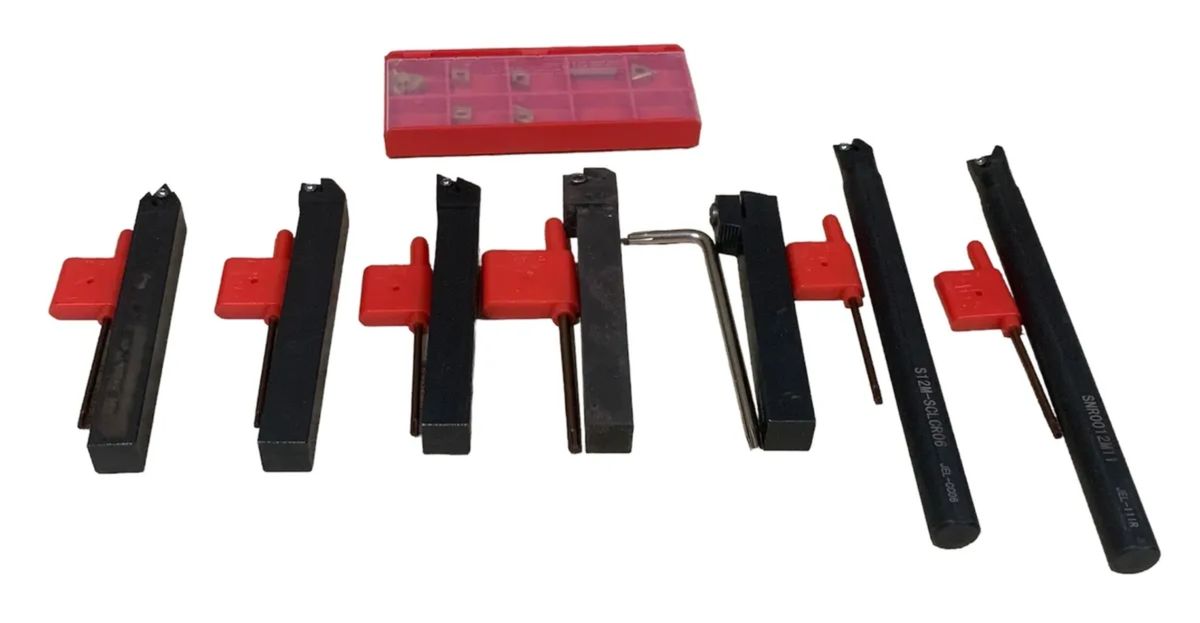 7pcs CNC Turning Tool set w/ inserts
