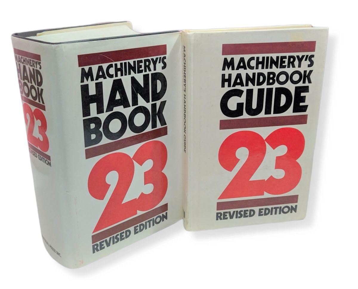 23rd Revised Edition Machinery's Handbook with Guide No. MH23REG-H