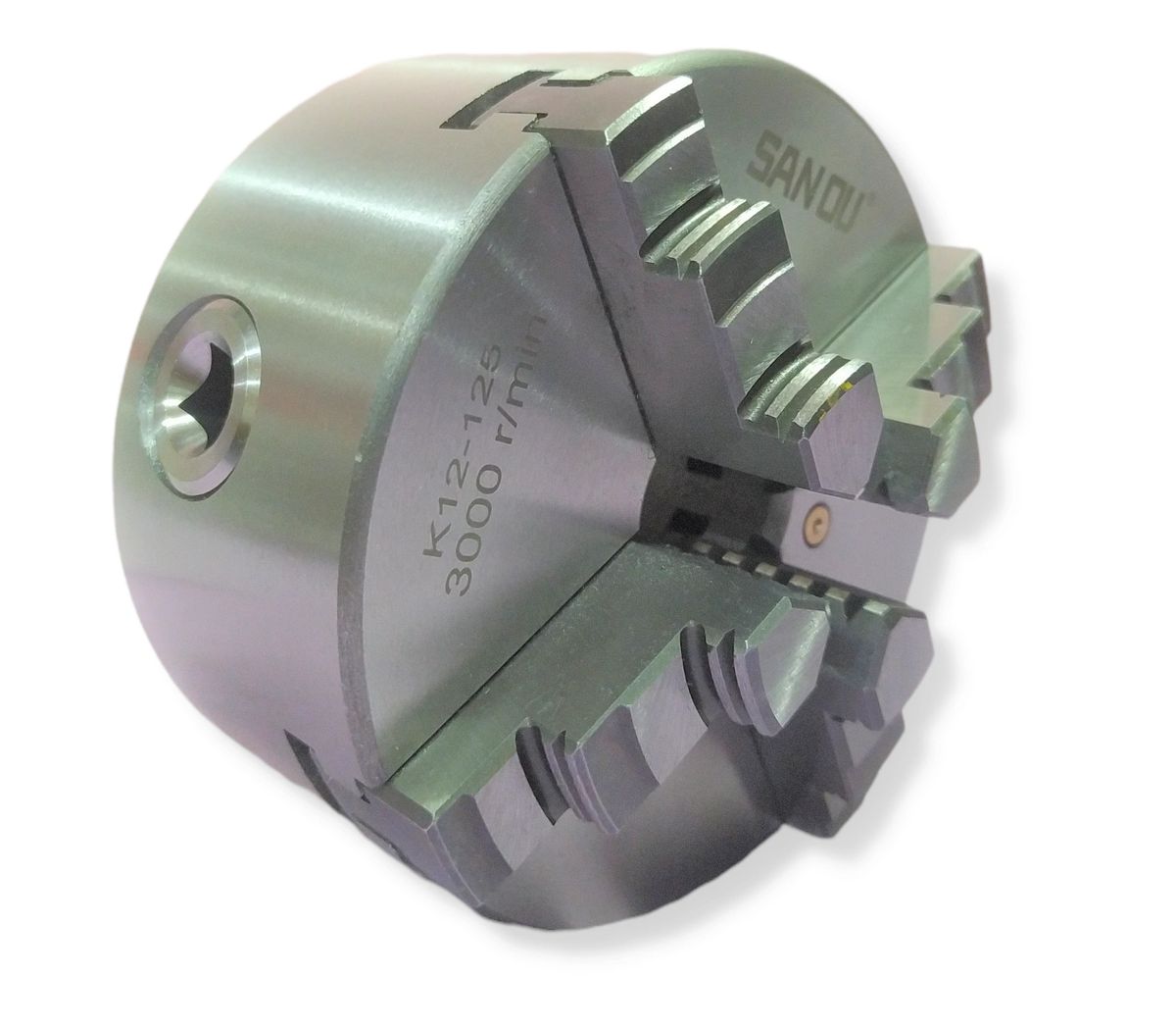 Sanou 4 Jaw Self-Centring Chuck 125mm No. K12-125