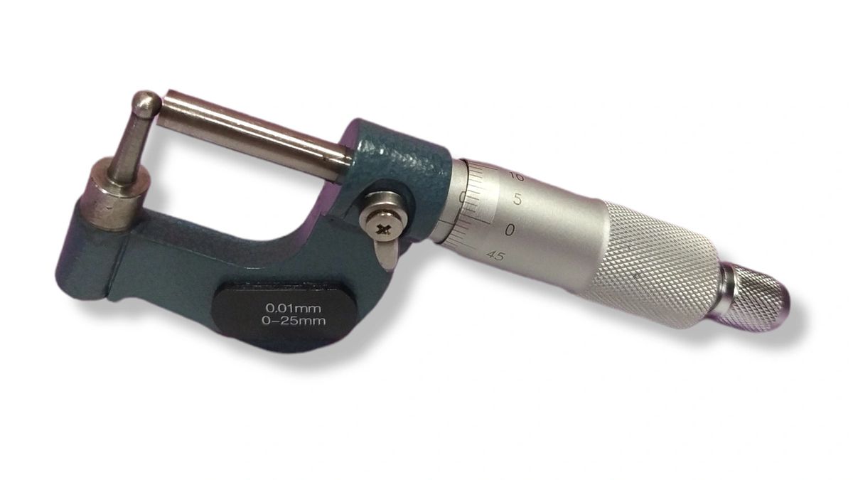 Outside Micrometer 0-25x0.01mm No. OM2501MM-C