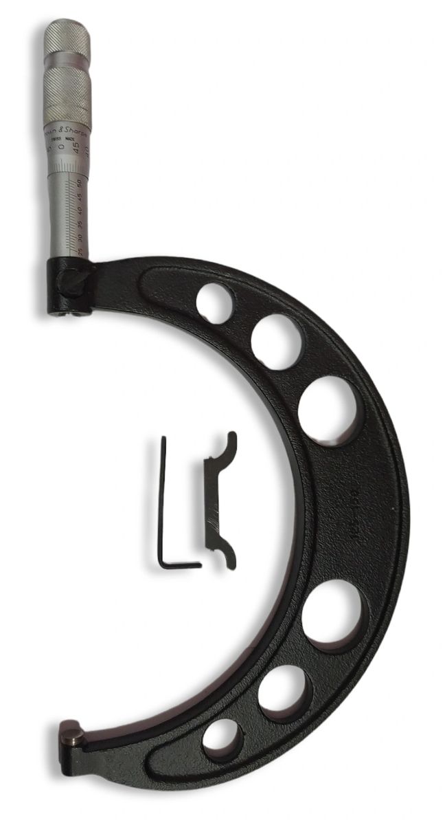 Brown and Sharpe Convertible Thimble Micrometer 125-150mm-E