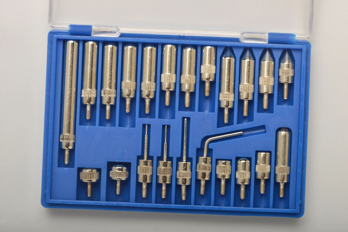 22Pcs Steel Dial Indicator Point Set M2.5 Thread Tip For Dial & Test ...