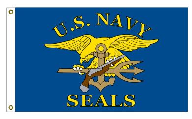 US Navy Seal Flag 3x5