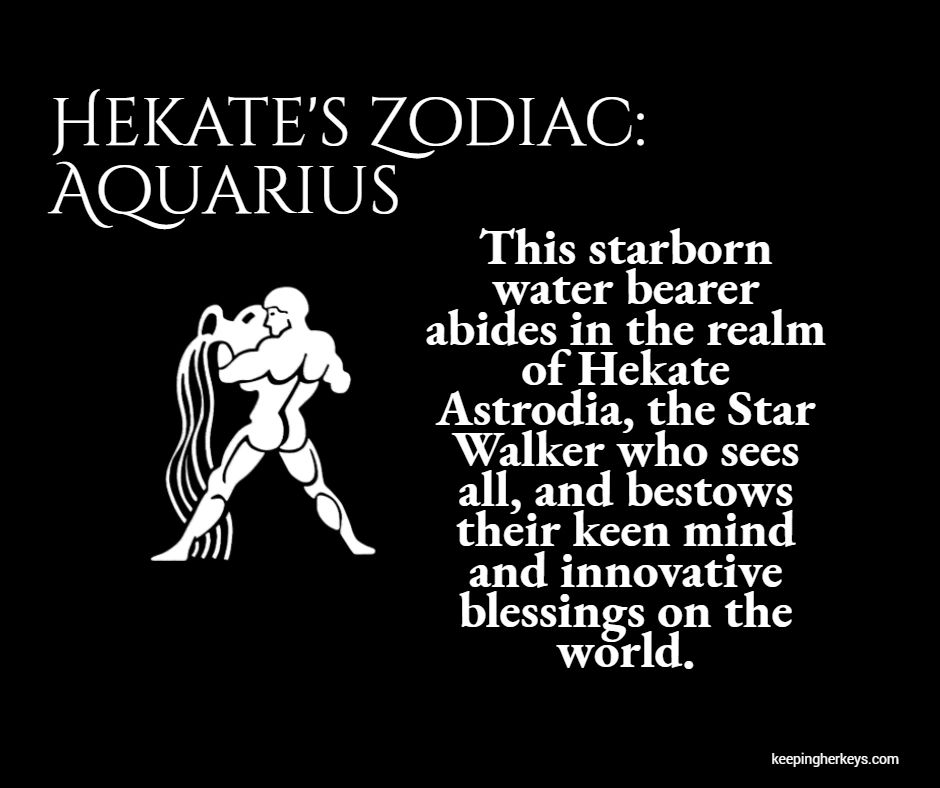 Hecate zodiac sign - Zodiacstock.com