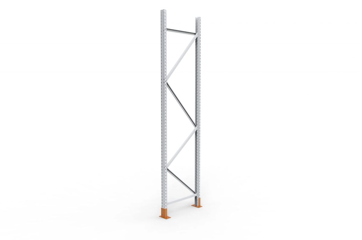Pallet Racking End Frame 3048H x 838D - Assembled