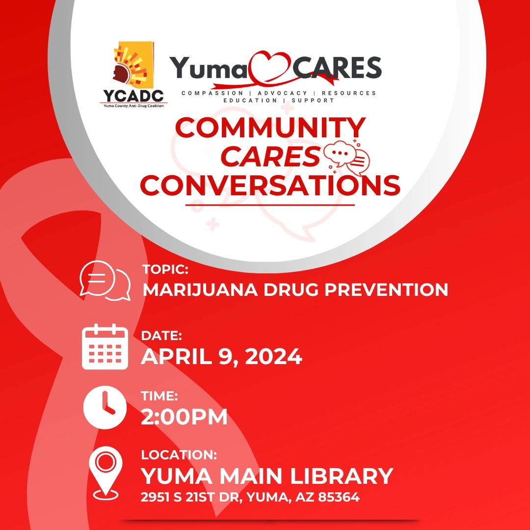 JOIN YCADC FOR OUR COMMUNITY CARES Conversations.