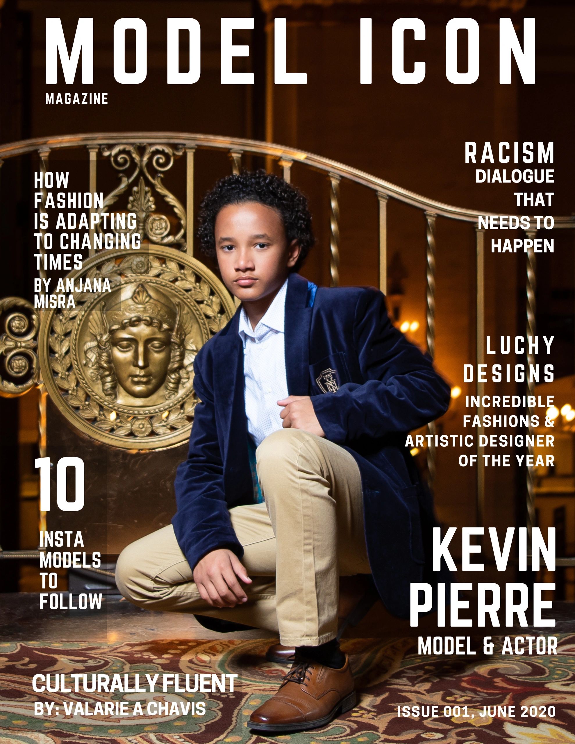Cover Model: Kevin Pierre
