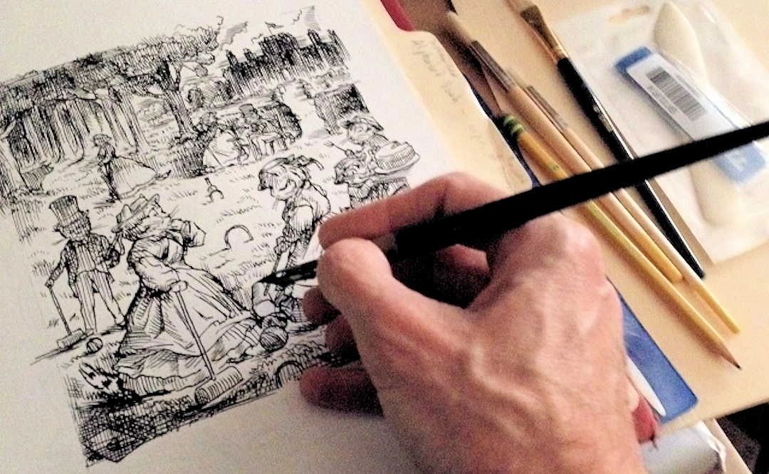 John Hutton - Illustrator - Skilled Artist Creating Original Paintings ...