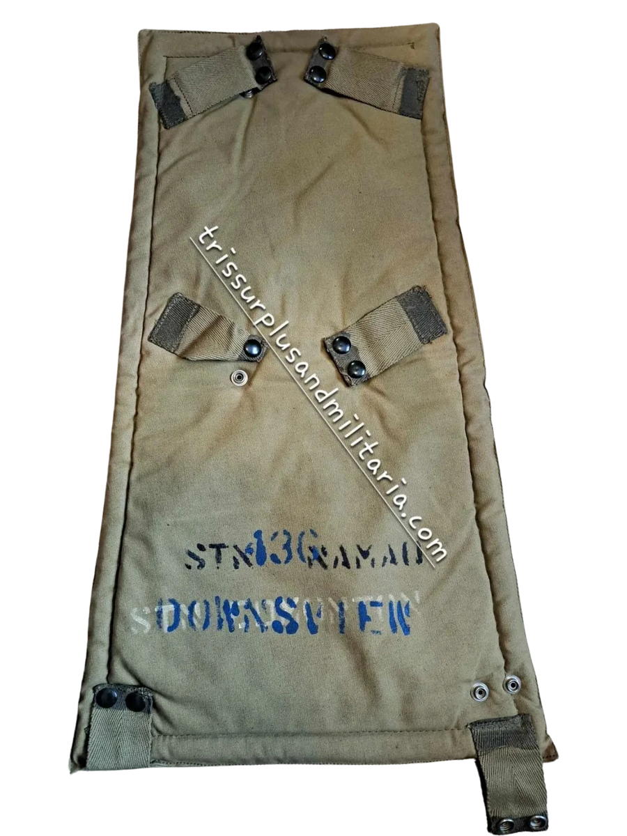 RCAF WW2 bomber crew chest type parachute backpad,id to Base Namao and ...