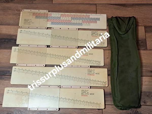 Artillery graphic firing tables kit for the 155mm howitzer.kit #2