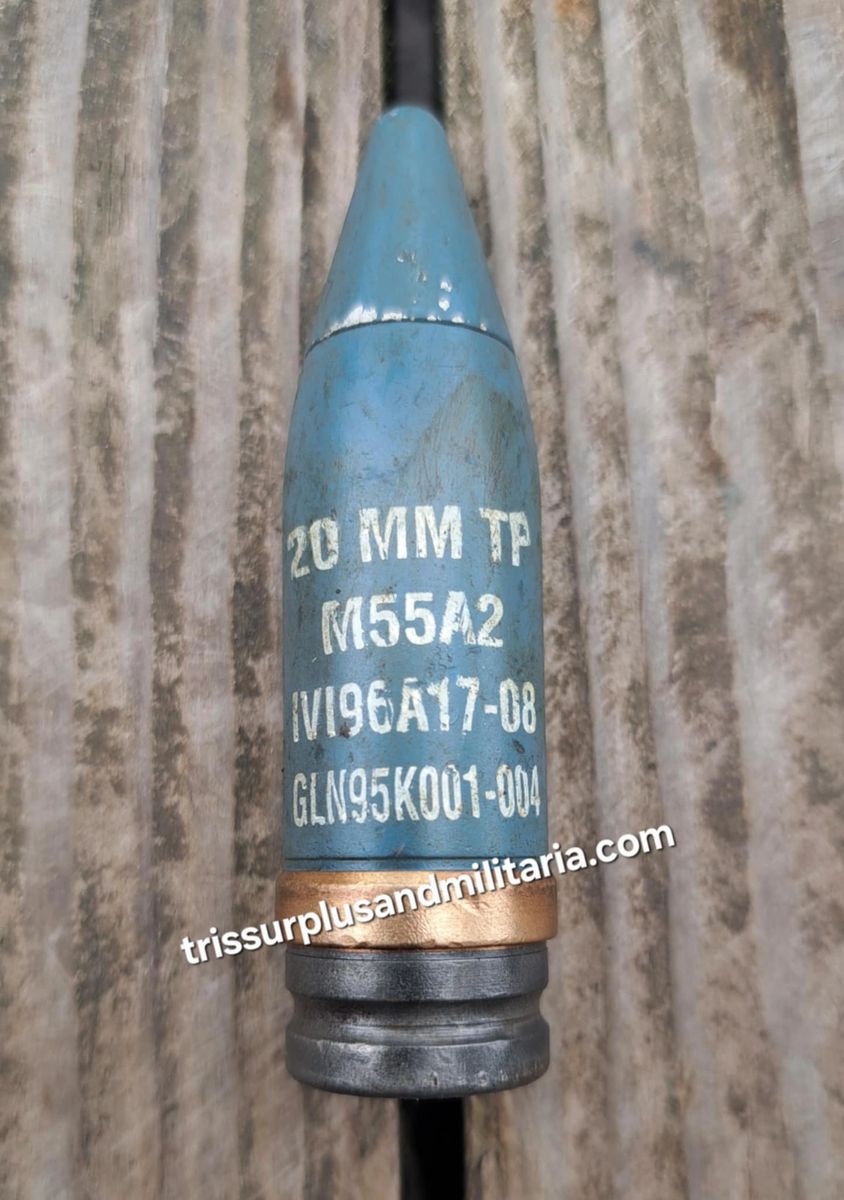 inert 20mm target practice projectile,Quebec (IVI) maker