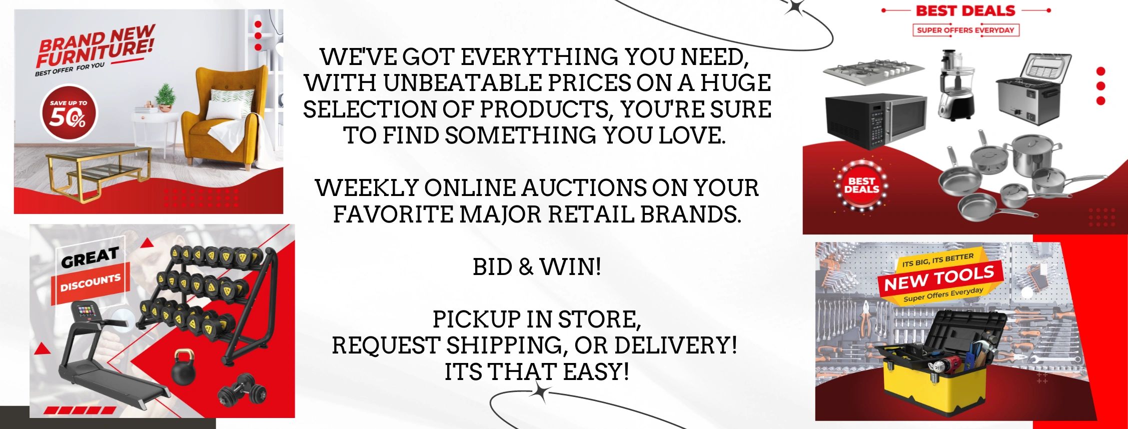 Discount Depot - Discount Store, Online Auctions, Consignment Auctions