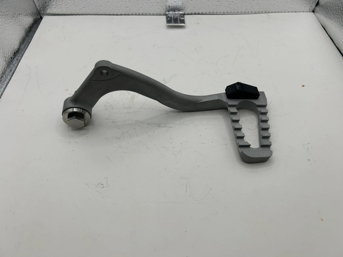 Replica of the Honda brake pedal with a wider toe section and a needle ...