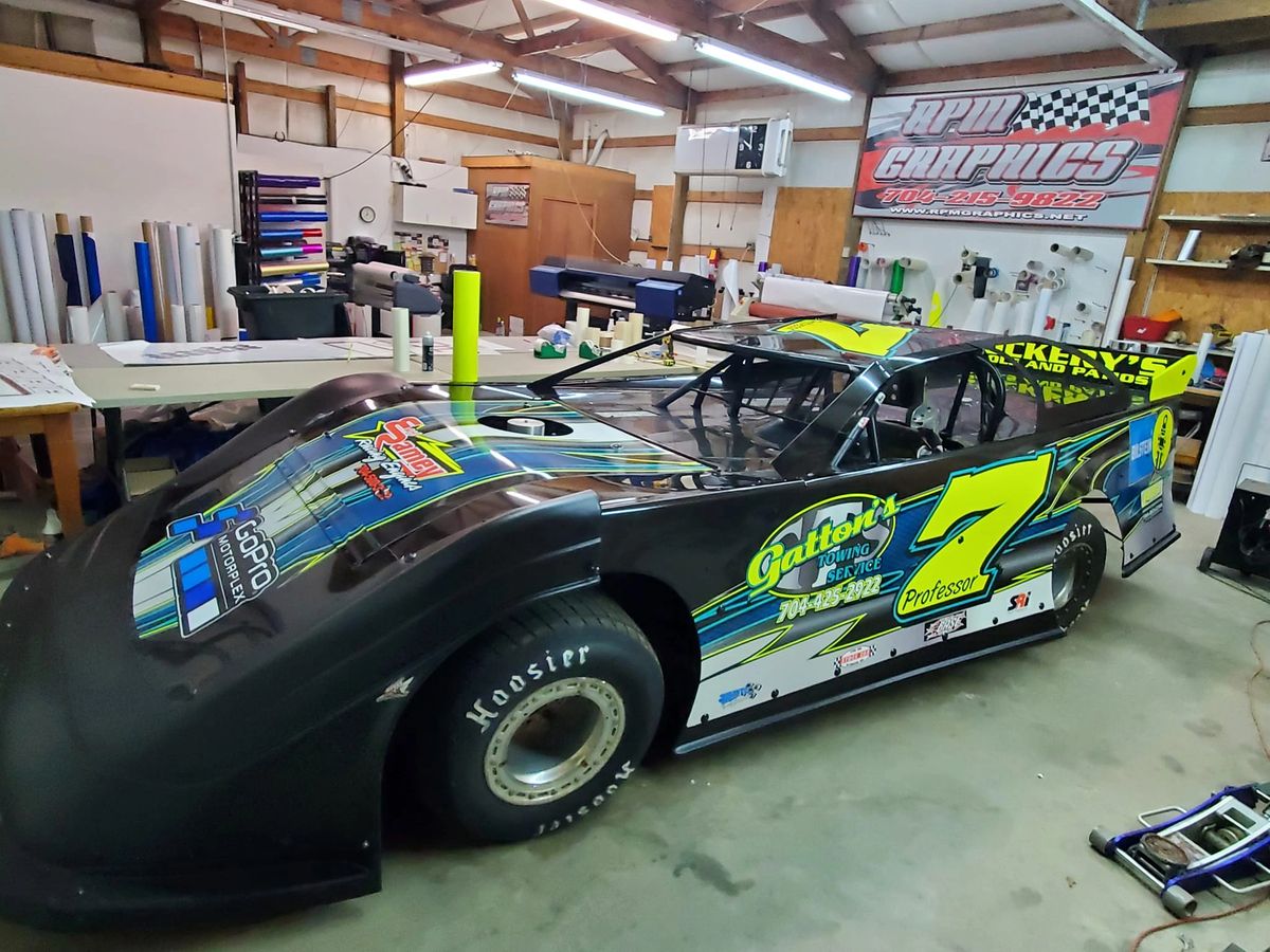Custom Race Car Wraps