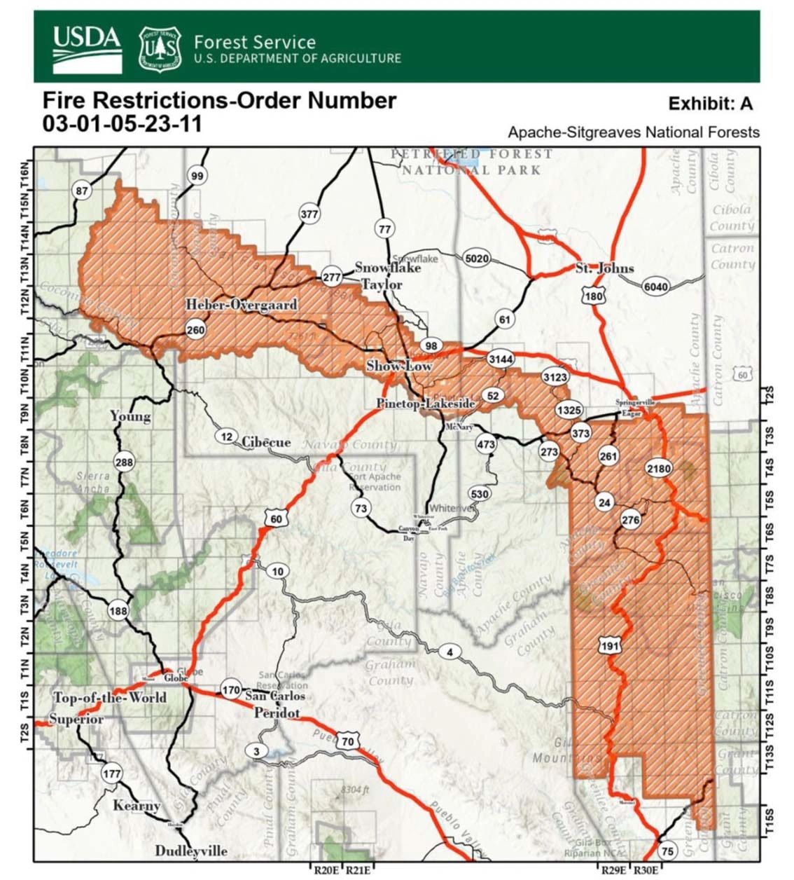 ASNF Stage 1 Fire Restrictions