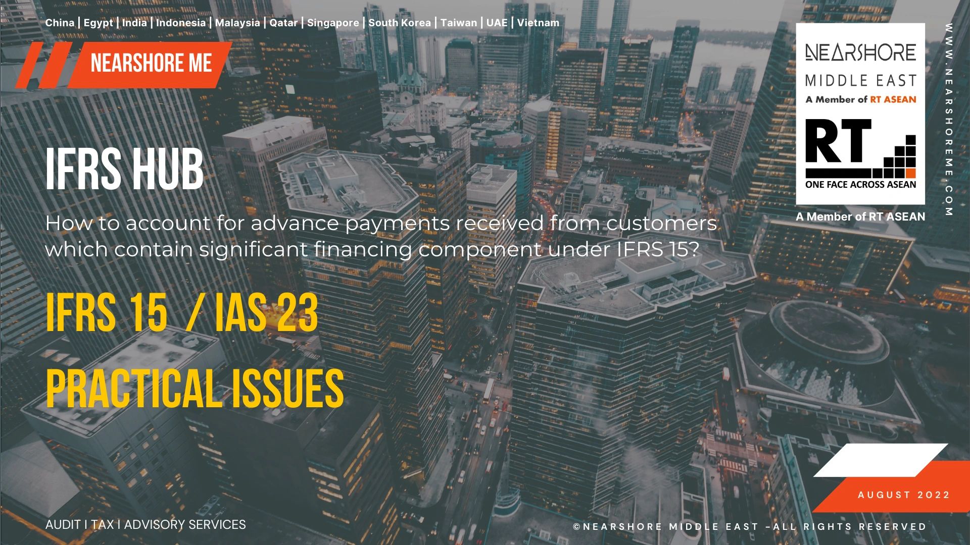 IFRS15 IAS23 Practical Issues Significant Financing Component