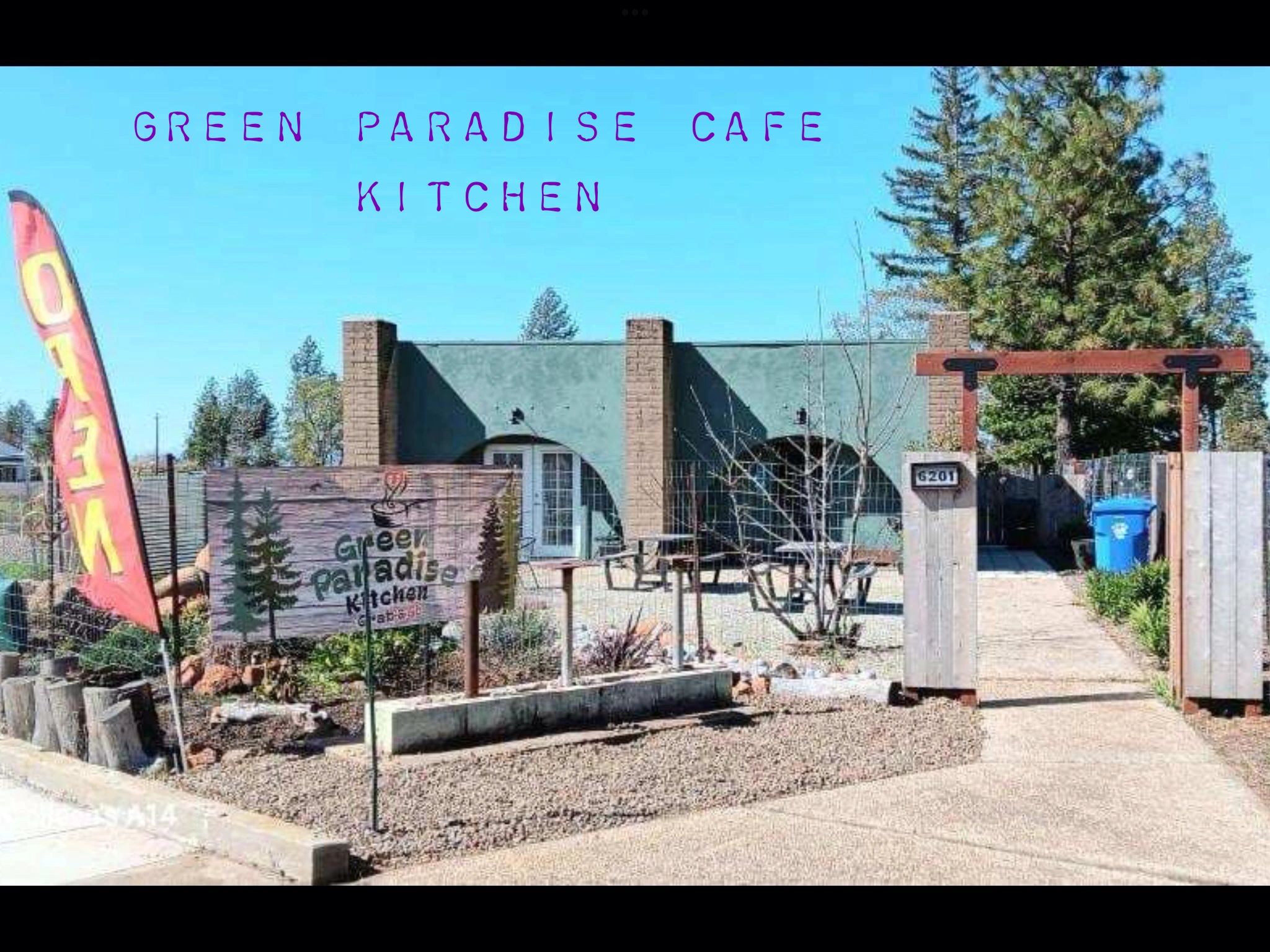 Green Paradise Cafe Kitchen
