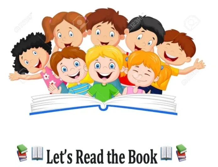 Kids Books - Lets Read the Book