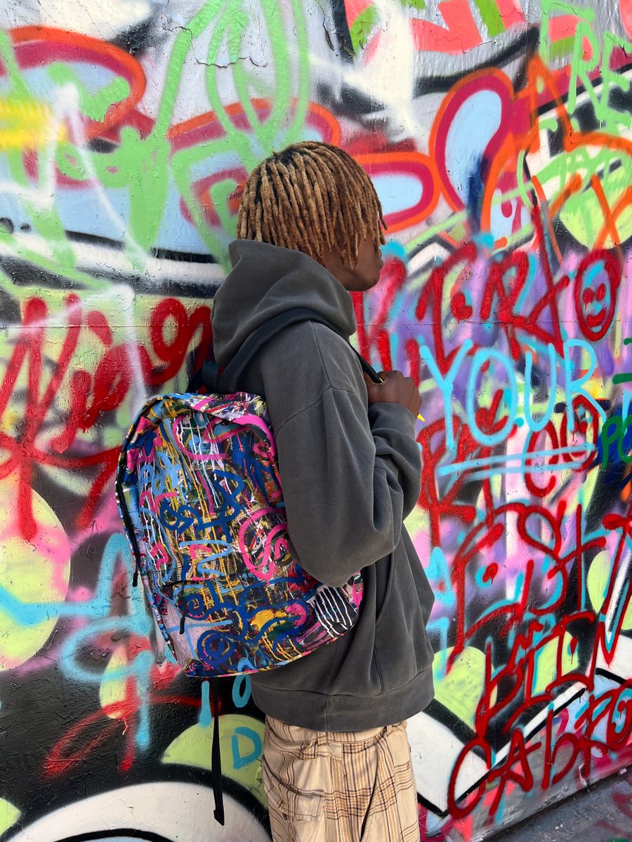 Drippy Art Backpack
