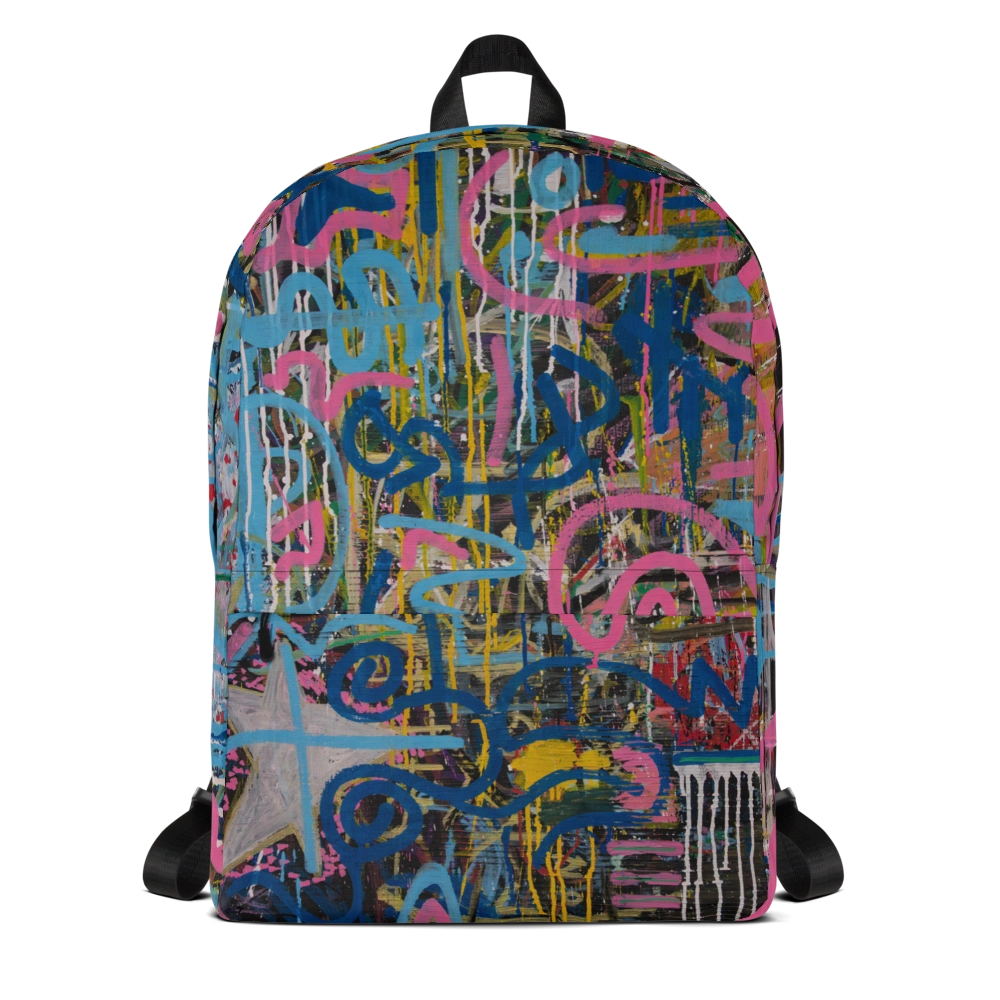 Drippy Art Backpack