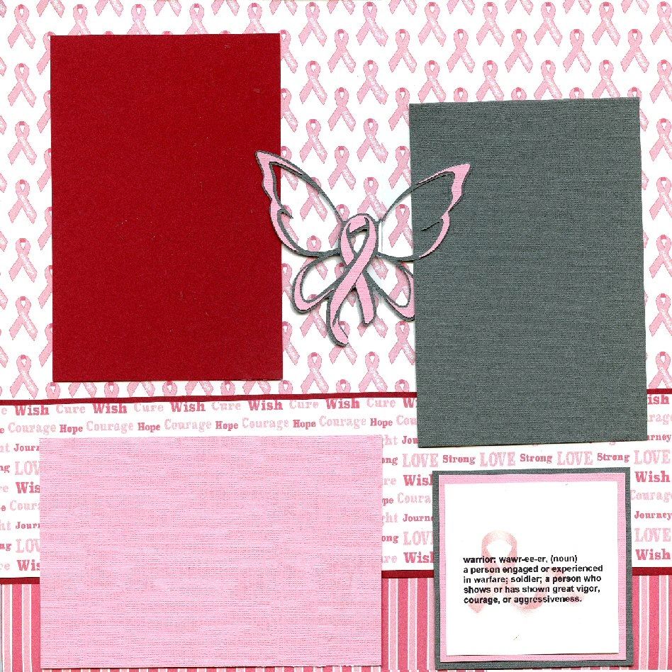 Pink Warrior Page Kit