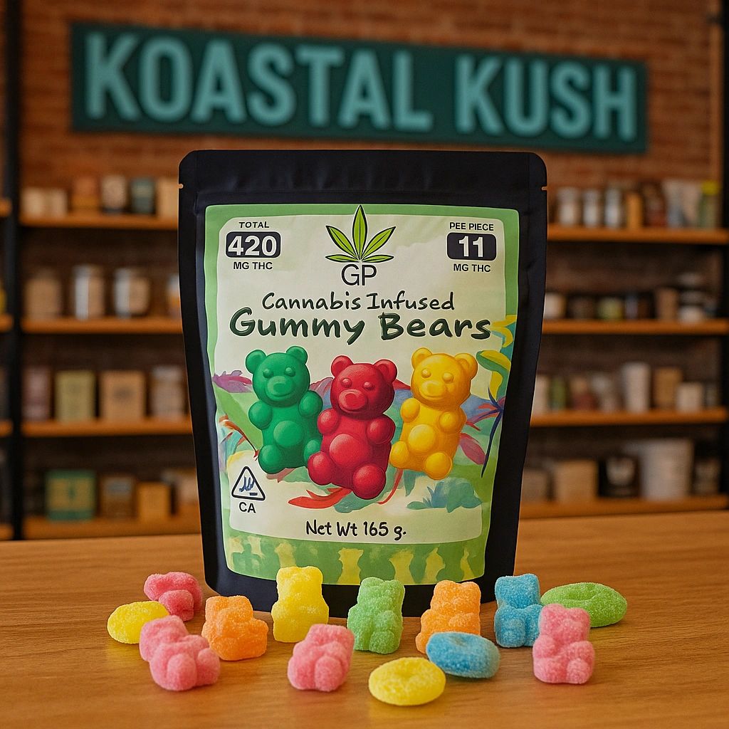 Cannabis Infused "Gummy Bears" Edibles - 420mg