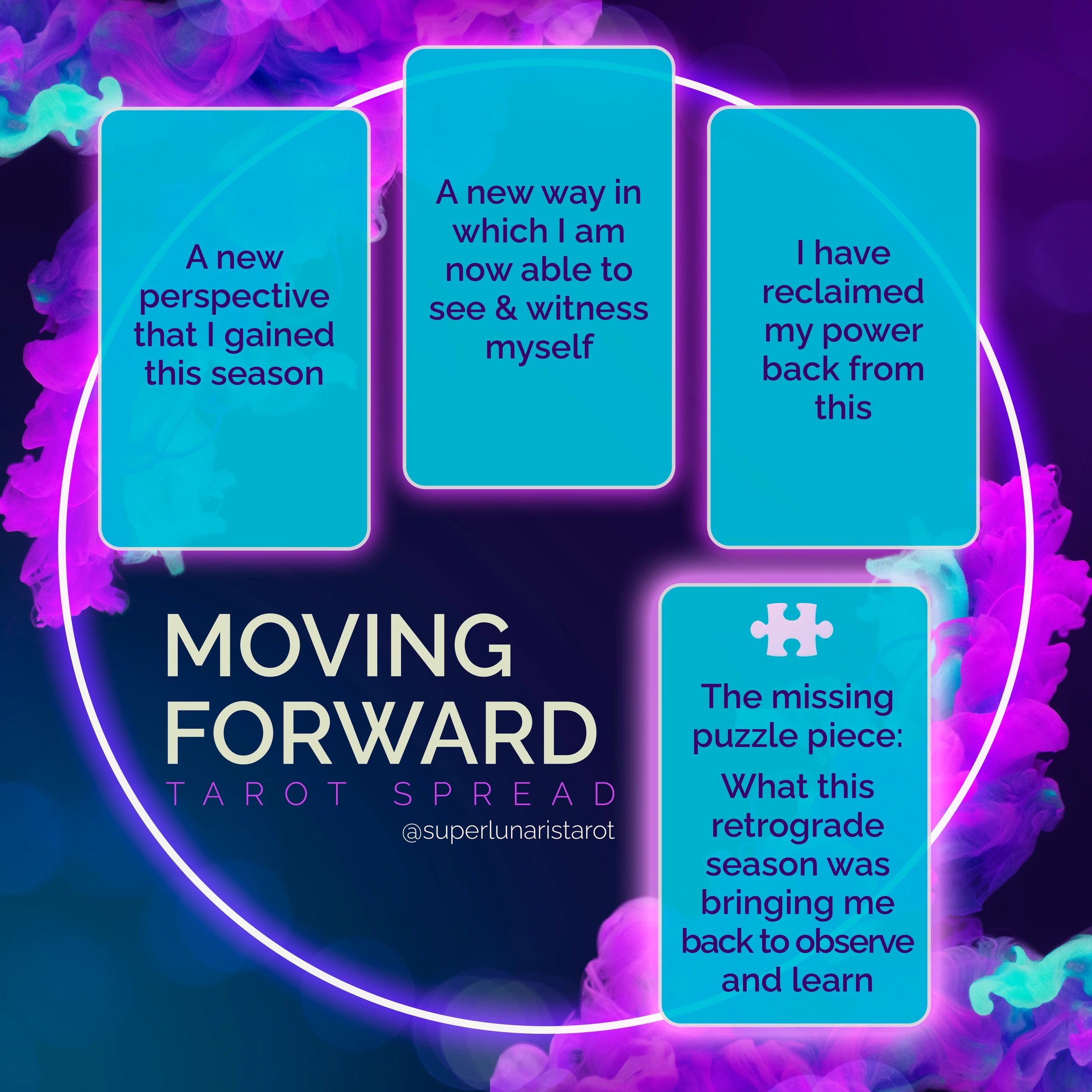 Moving Forward Tarot Spread