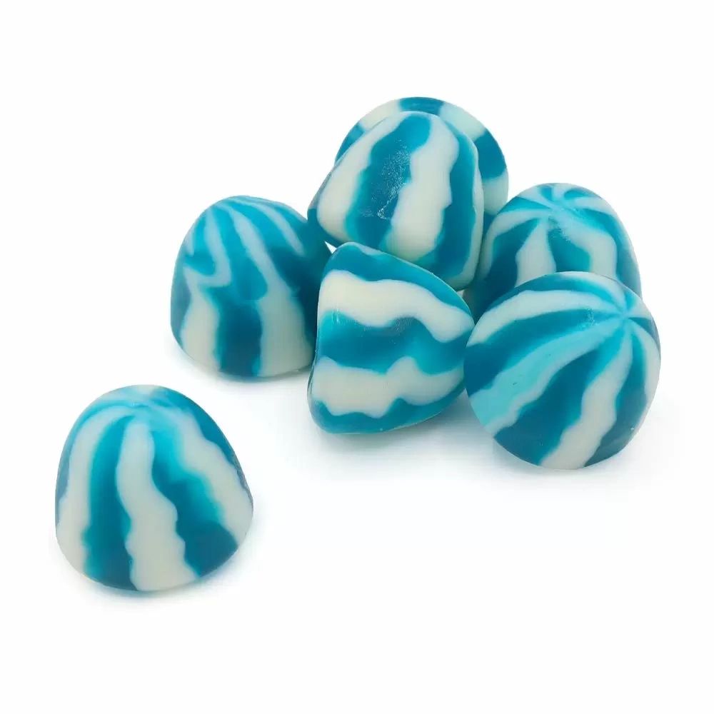 Blue Raspberry Twist Kisses 100g