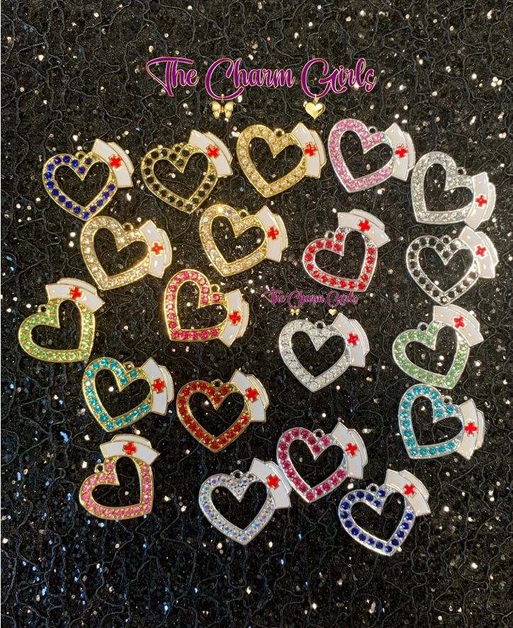 Bling Nurse Hats (1-10pcs)