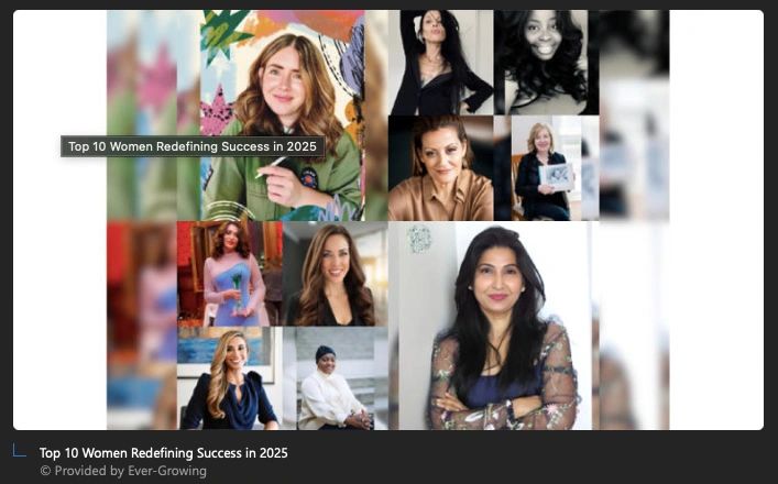 MSN.Com Top 10 Women Redefining Success in 2025