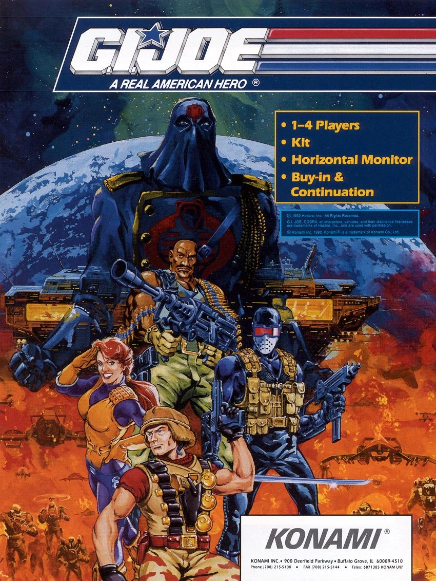 Game Review: G.I. Joe: A Real American Hero (Arcade)