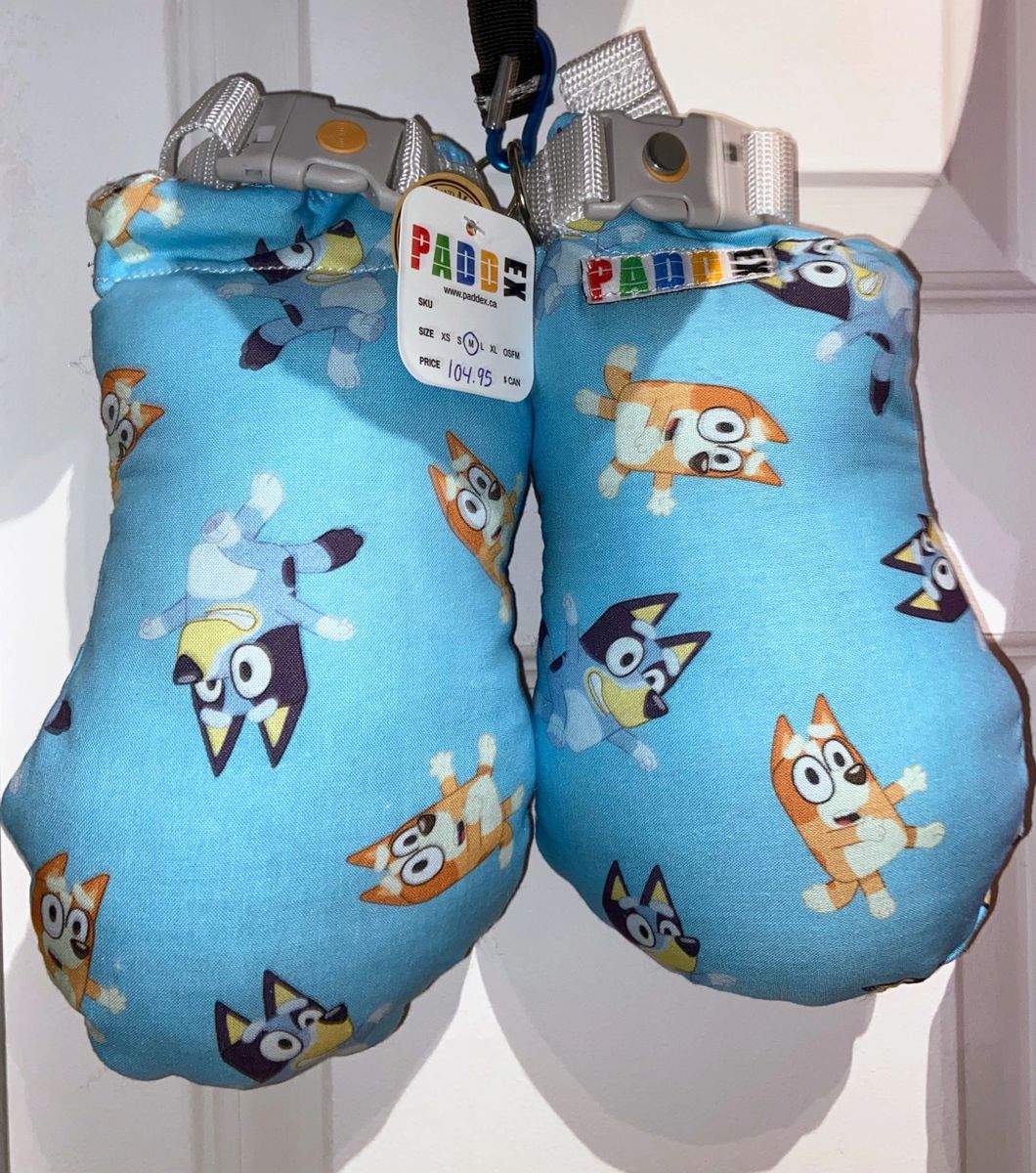 Bluey mitts with magnetic lock #1 (M)