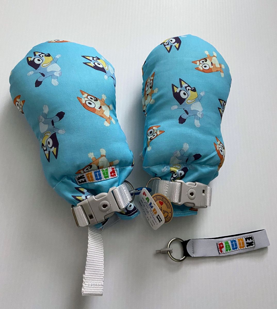 Bluey mitts with key lock (M)