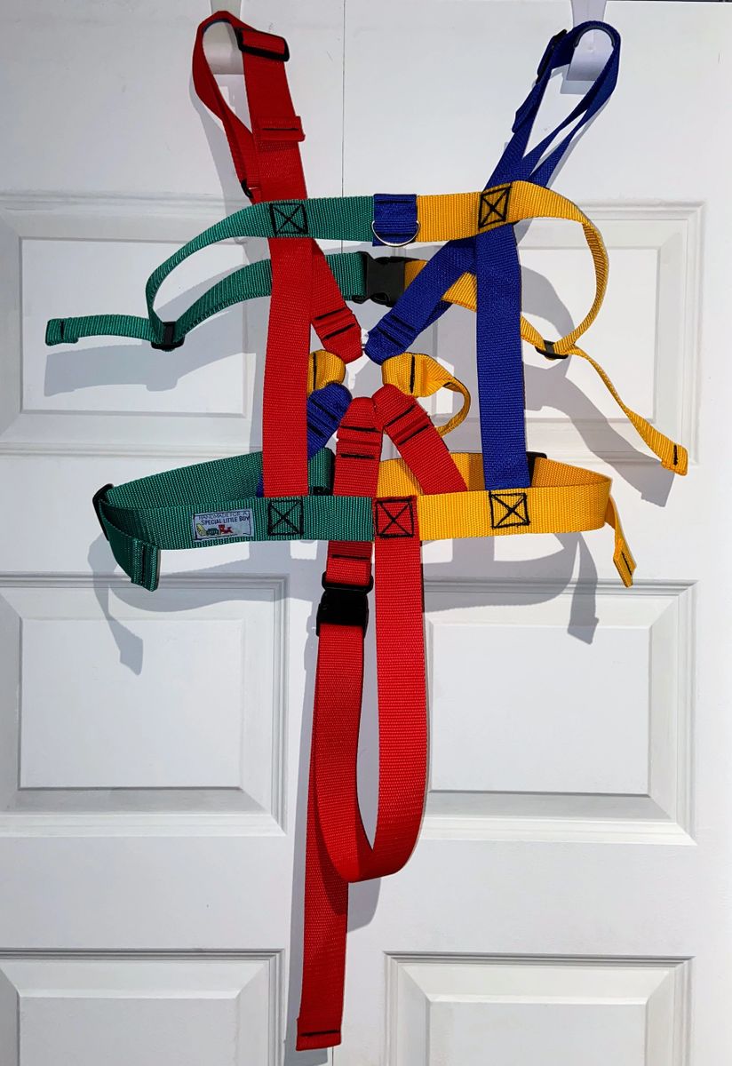 Multicolor body harness