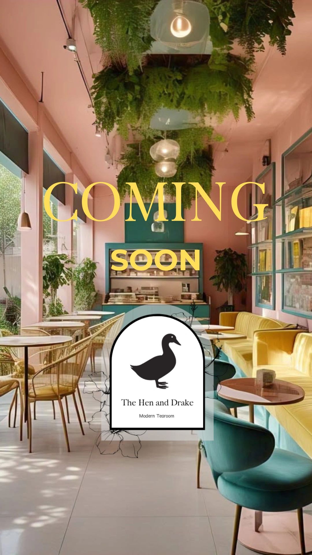 The Hen and Drake Modern Tearoom - Afternoon Tea, Private Parties