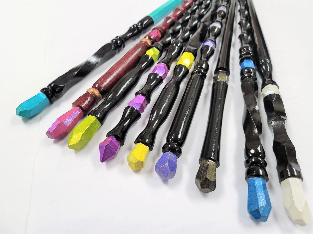 "Crystal" Magic Wands