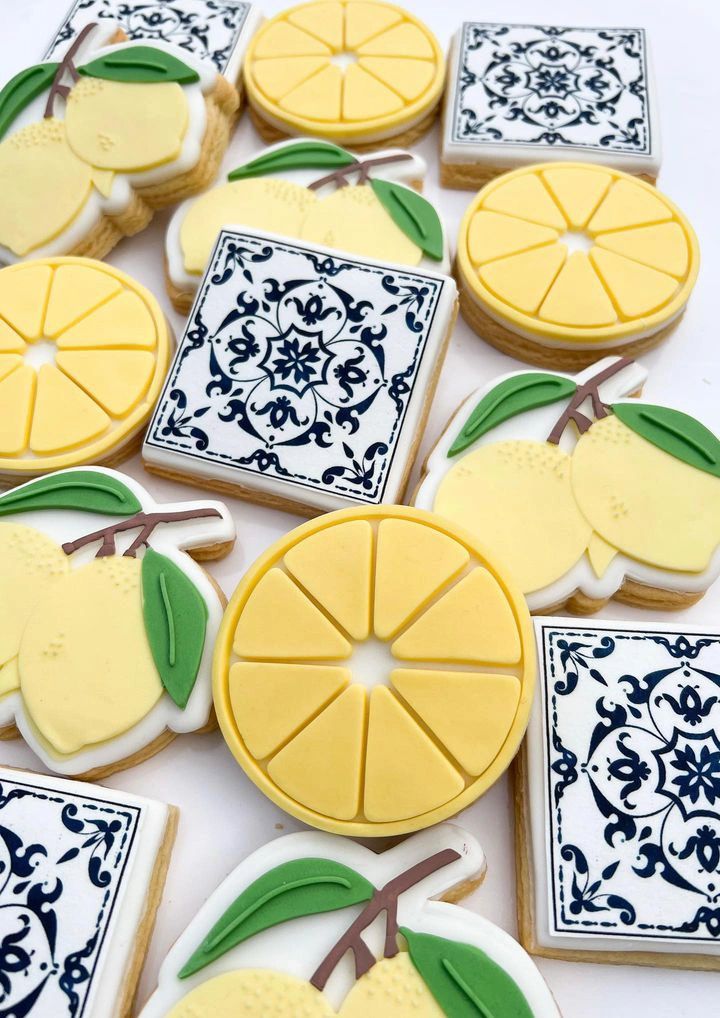 Lemon Slice Cookie Stamp & Cutter