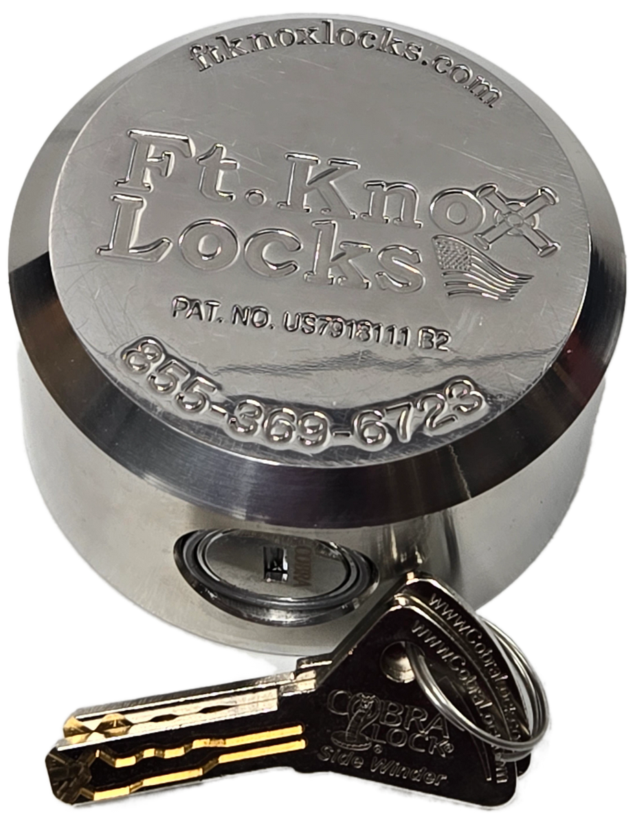 Cobra-Sidewinder in Stainless Steel Ft. Knox Locks Puck body