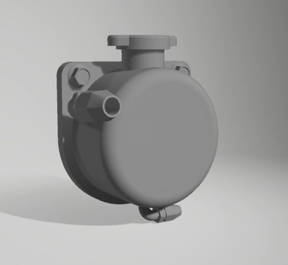 Moroso Style Coolant Over Flow Bottle