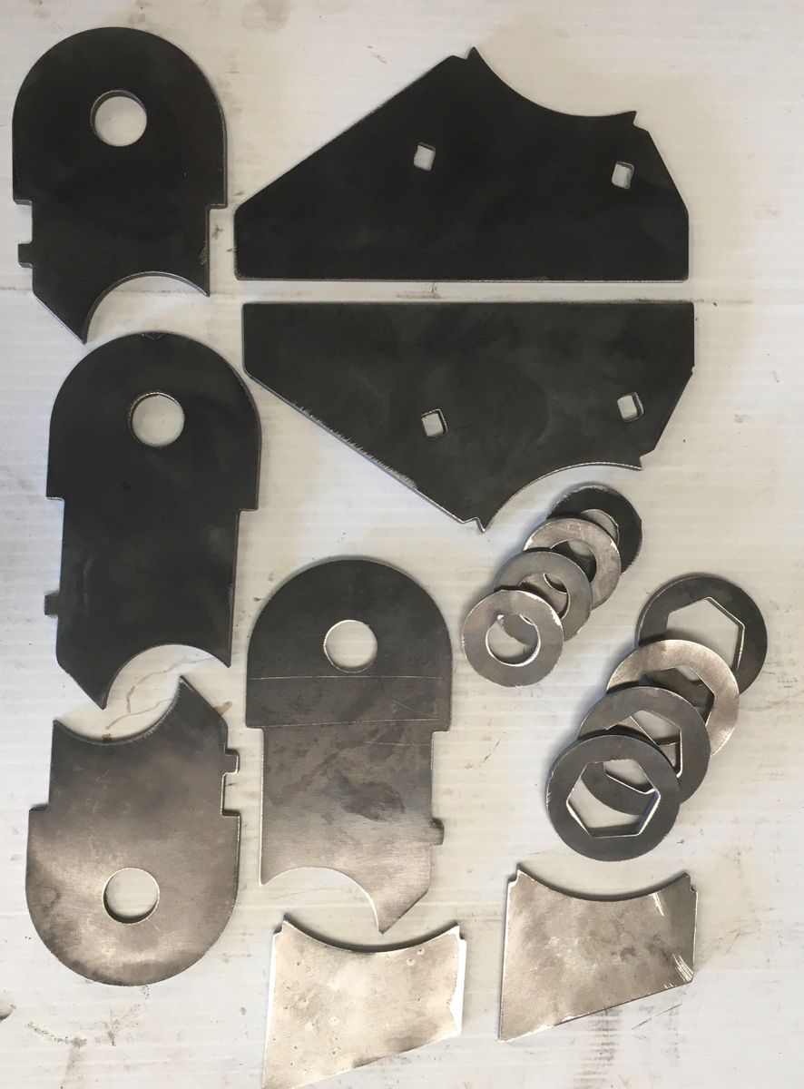 Tube Chassis Link Mount 20 degree offset
