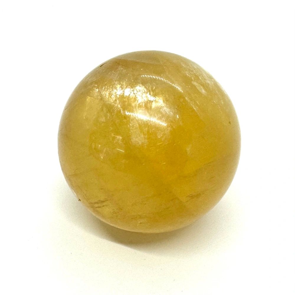 Golden Calcite Sphere