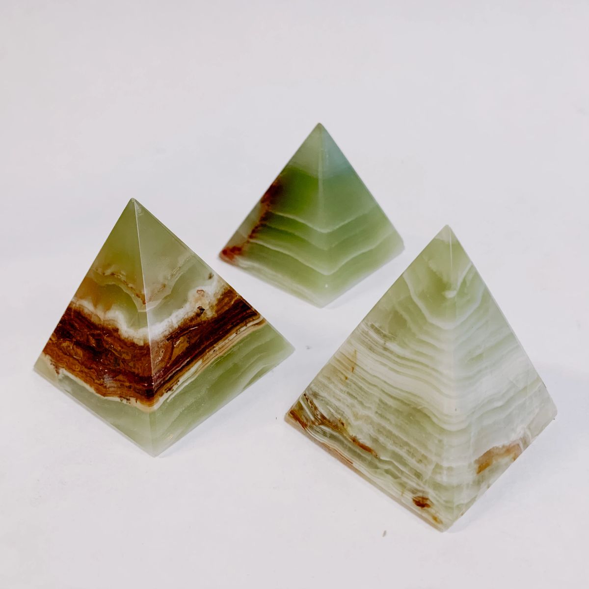 Banded Onyx Pyramid