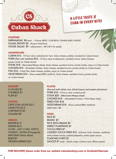 Cuban Shack - Cuban Sandwiches, Cuban Restaurant