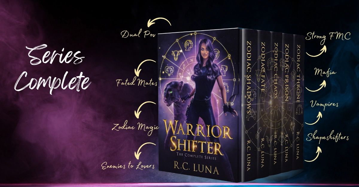 Fierce Heroines, Dark Romance & Latinx Fantasy | The Warrior Shifter Series