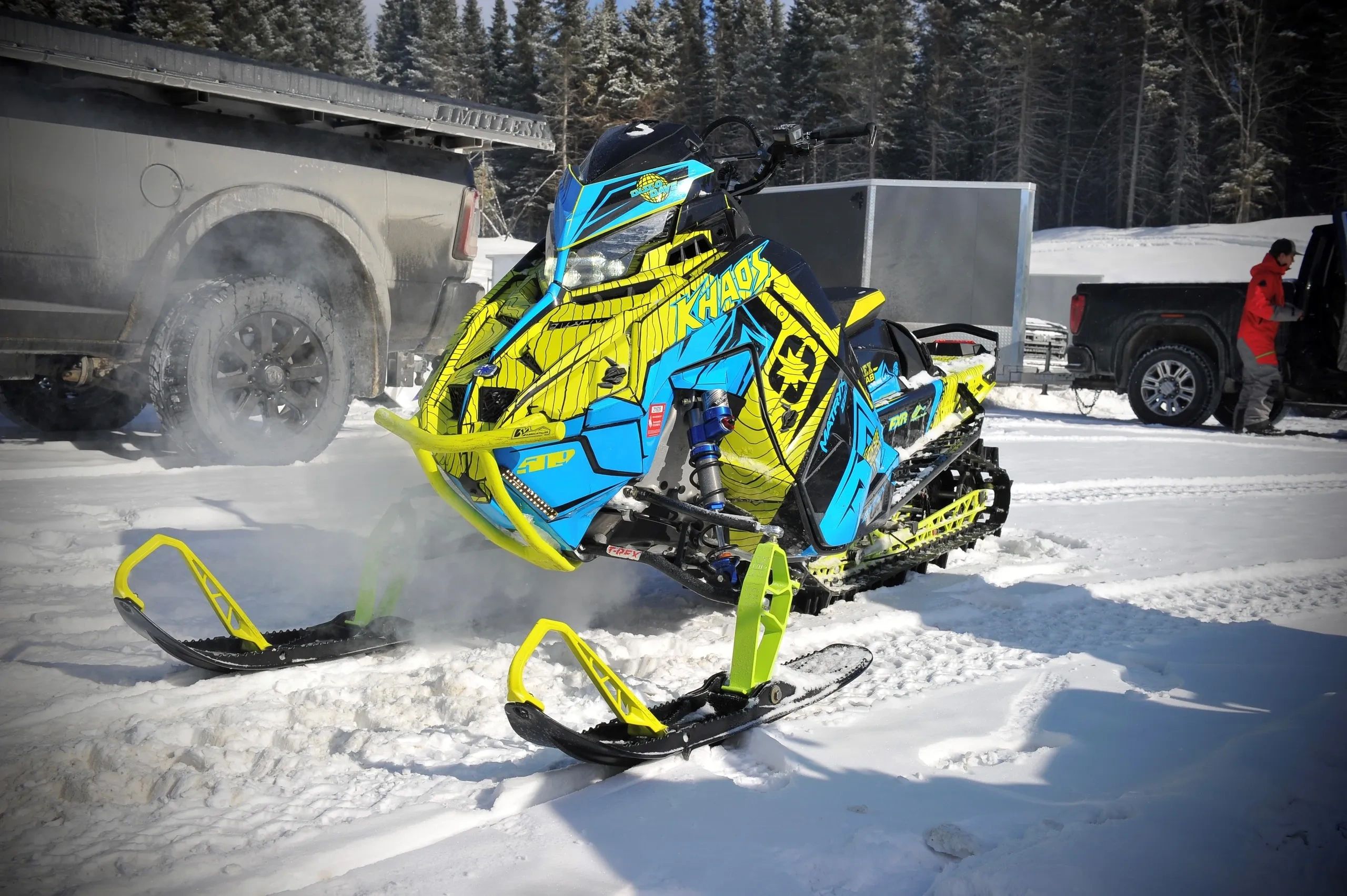 Polaris Snowmobiles - Pro Rmk Offset Spindles