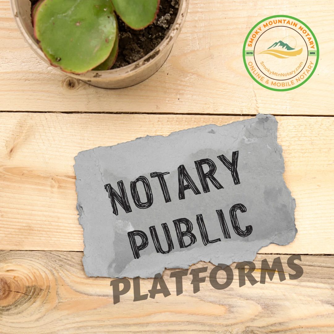Links to Notary Platforms