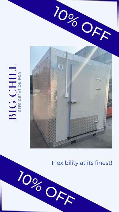 Refrigeration Pods | Big Chill Mobile Cooler & Freezer Rentals