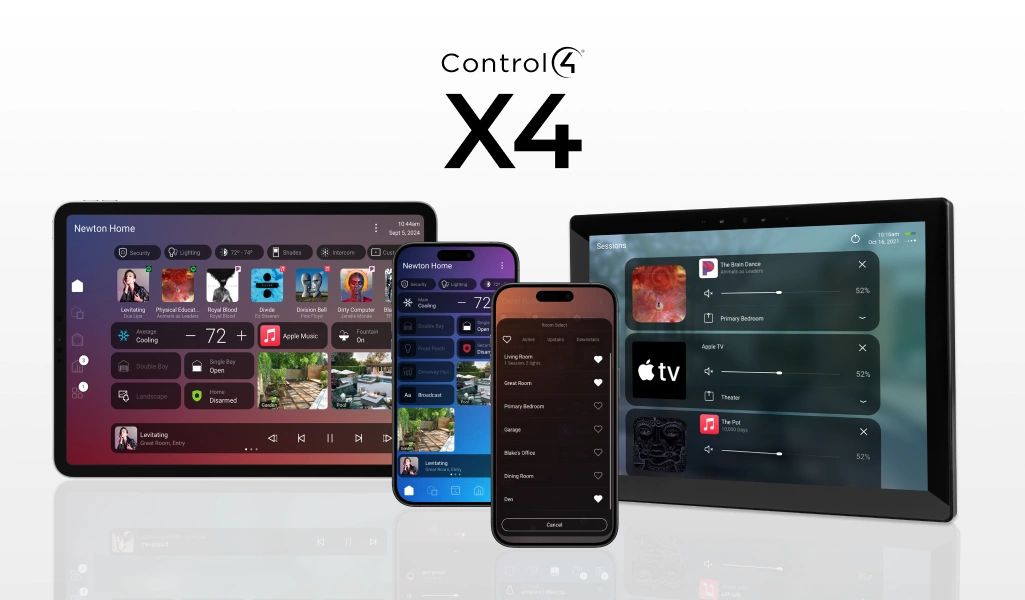Control4 X4 - next generation of Control4 OS