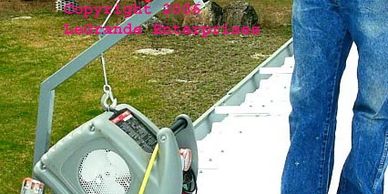 Legrande Enterprises - Compressor Hoist, Ladder Crane